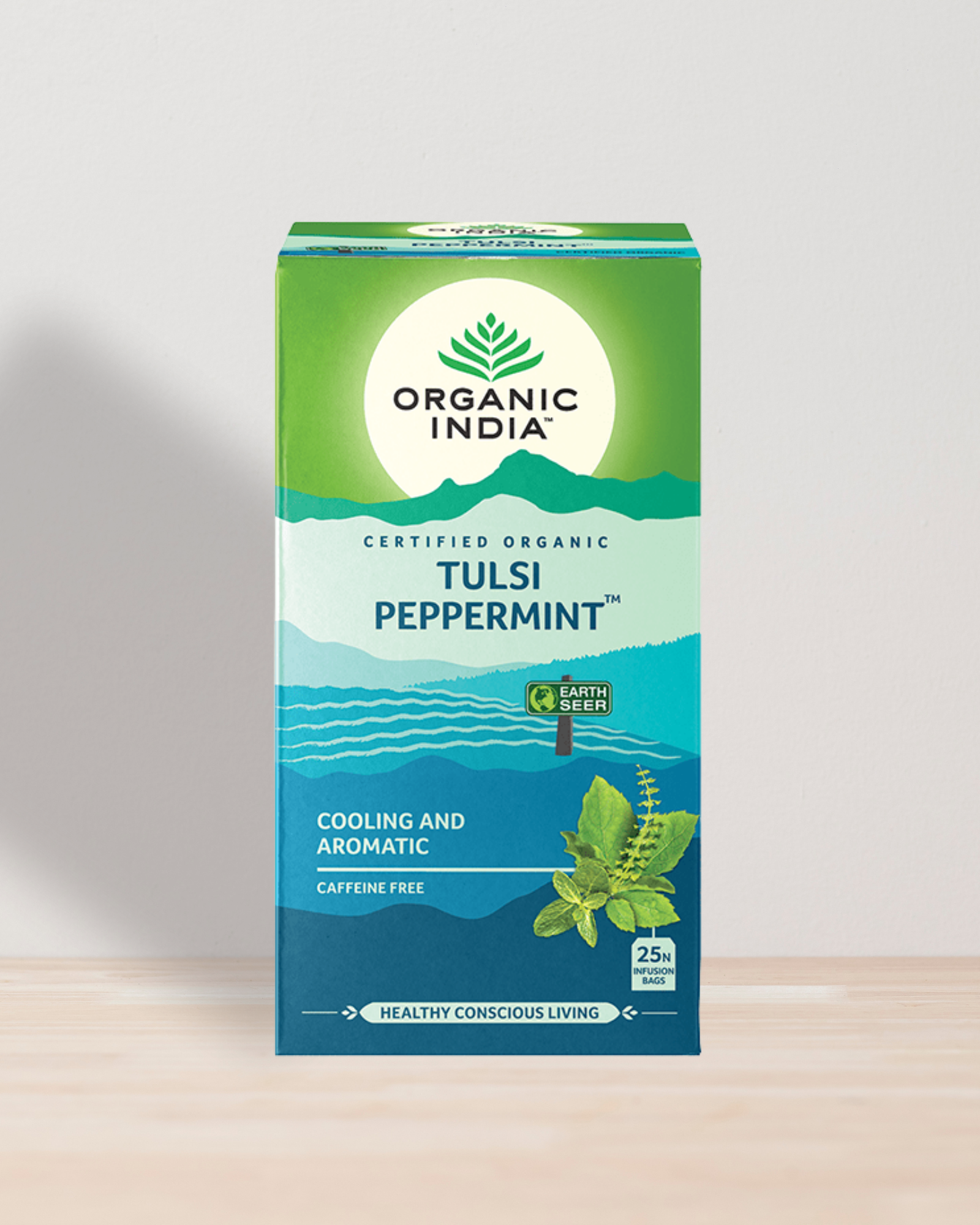 Tulsi Peppermint | ORGANIC INDIA Herbal Tulsi Teas – Organic India New ...